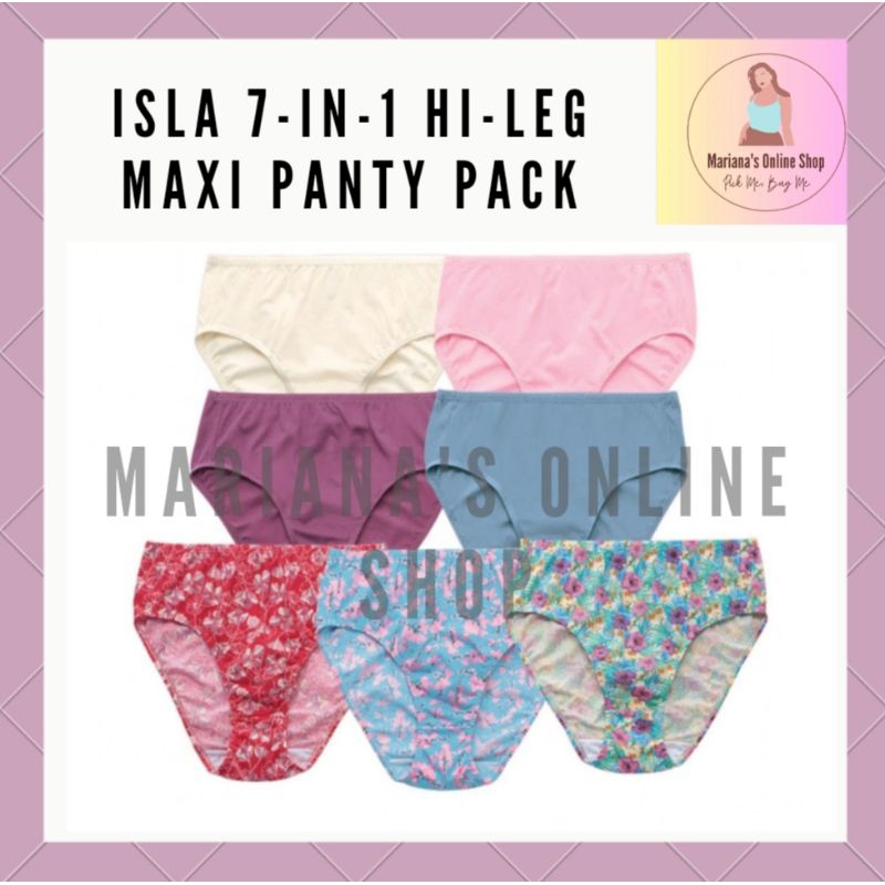Avon Isla 7--in-1 Hi-Leg Panty Pack | Shopee Philippines