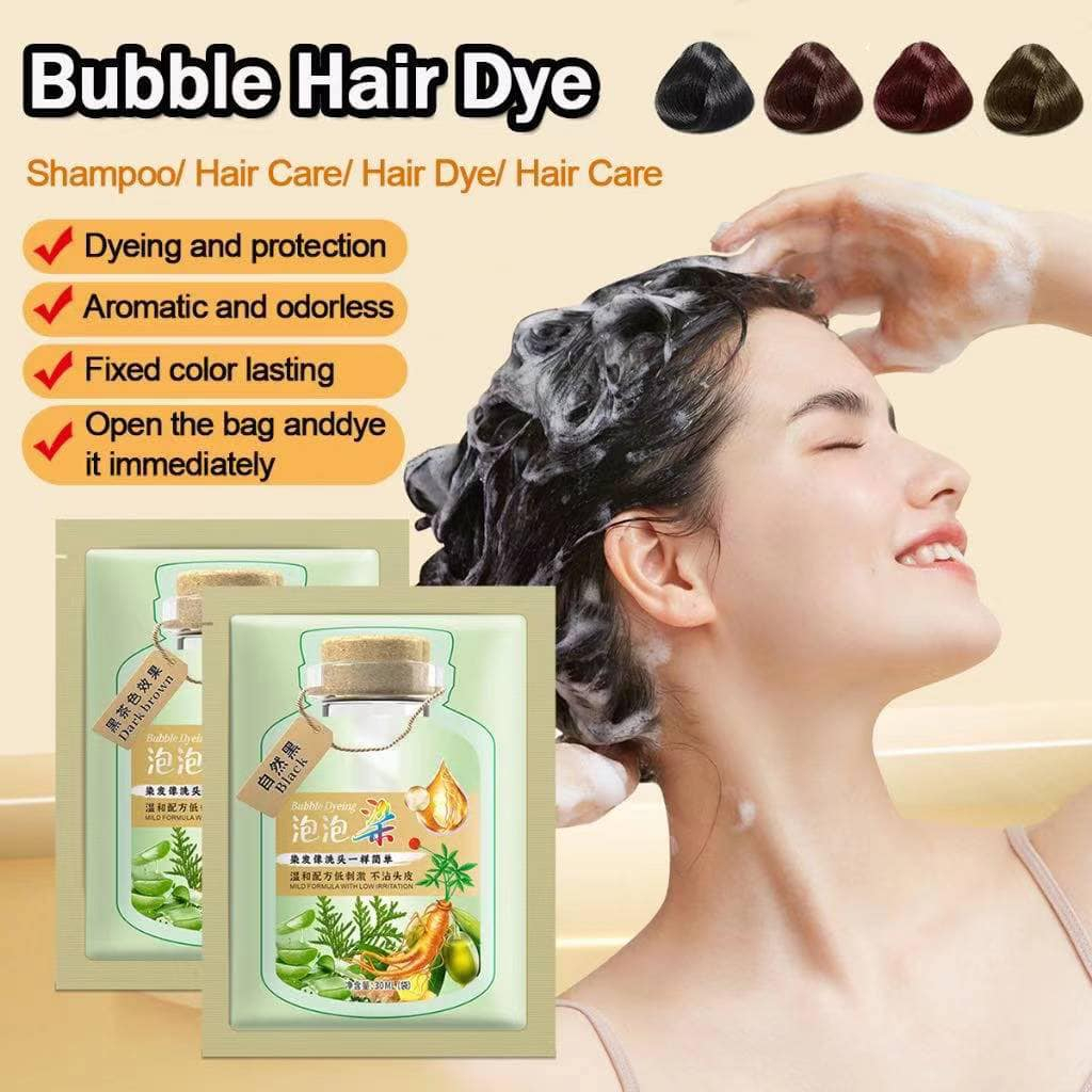 Shop naBubble Pure Plant Extract For Grey Hair Color Bubble Dye/diy ...