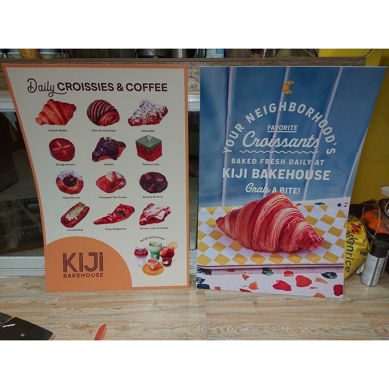 Personalize Restaurant Menu on Sintra Board Stand Out Lowest Price Menu ...