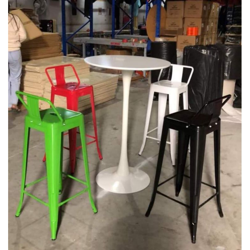 HIGH TOLIX CHAIR BAR CHAIR | Shopee Philippines