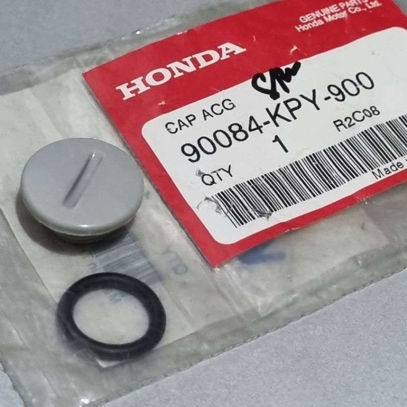 Honda Xrm110 Duo Cap with Oil Ring (Genuine) | Shopee Philippines