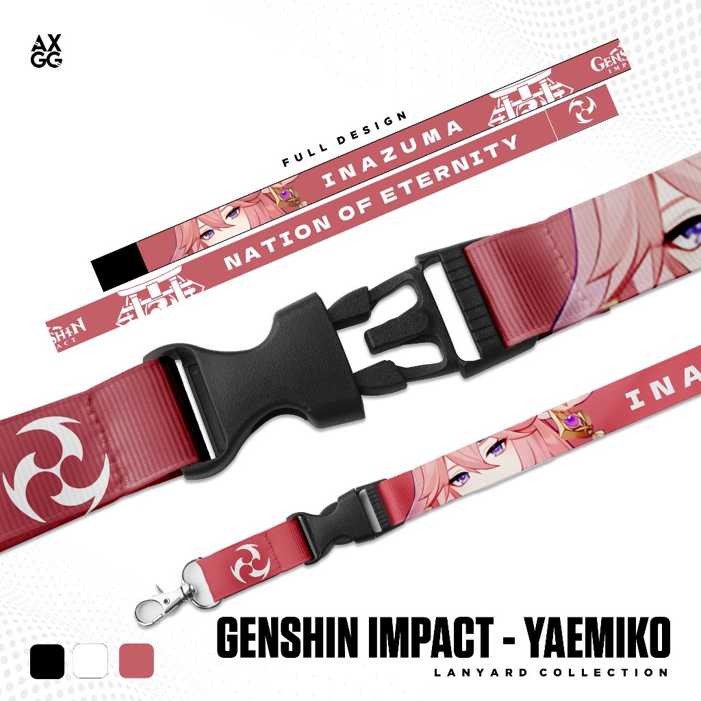 AXGG ' Genshin Impact Archon ' Lanyards | Shopee Philippines