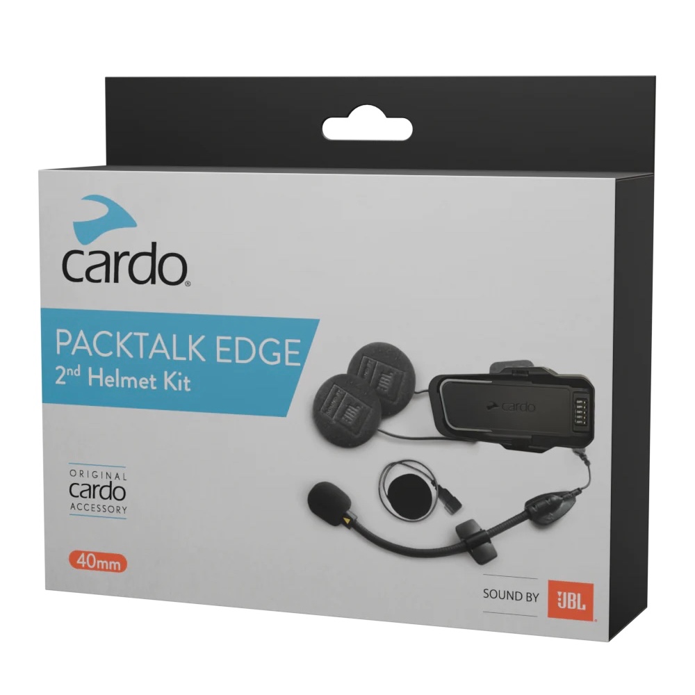 Cardo Packtalk Edge 2nd Helmet Kit With Sound By JBL | Shopee Philippines