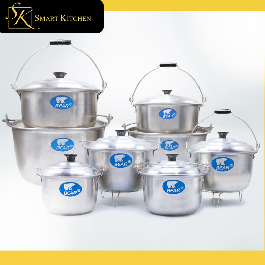 Smart Kitchen Casserole Bakelite swing handle Cookware/Kitchen/Aluminum ...