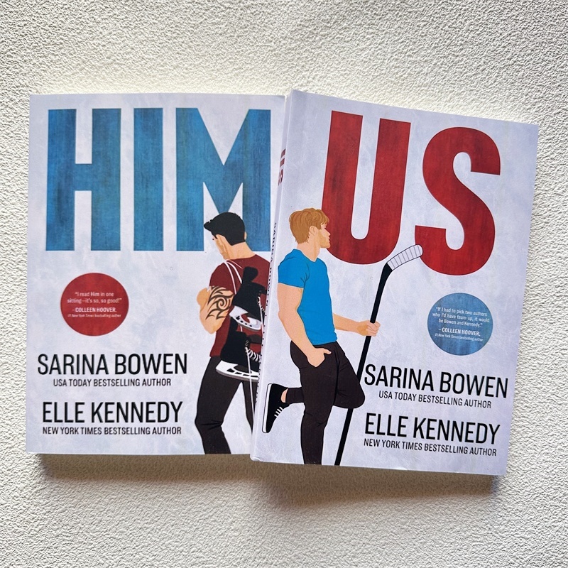 Us Him (Paperback) By: Elle Kennedy and Sarina Bowen English Books ...