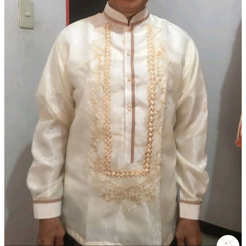 BARONG TAGALOG MOCHA FOR KIDS AND ADULTS | Shopee Philippines