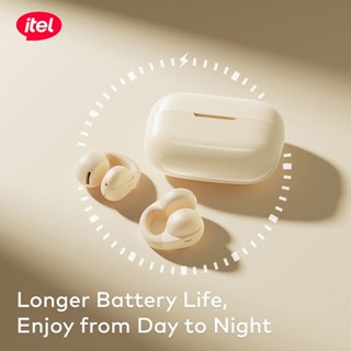 Itel Earbuds A01 Open-Ear Earphones Wireless Bluetooth 5.3 ENC Noise ...