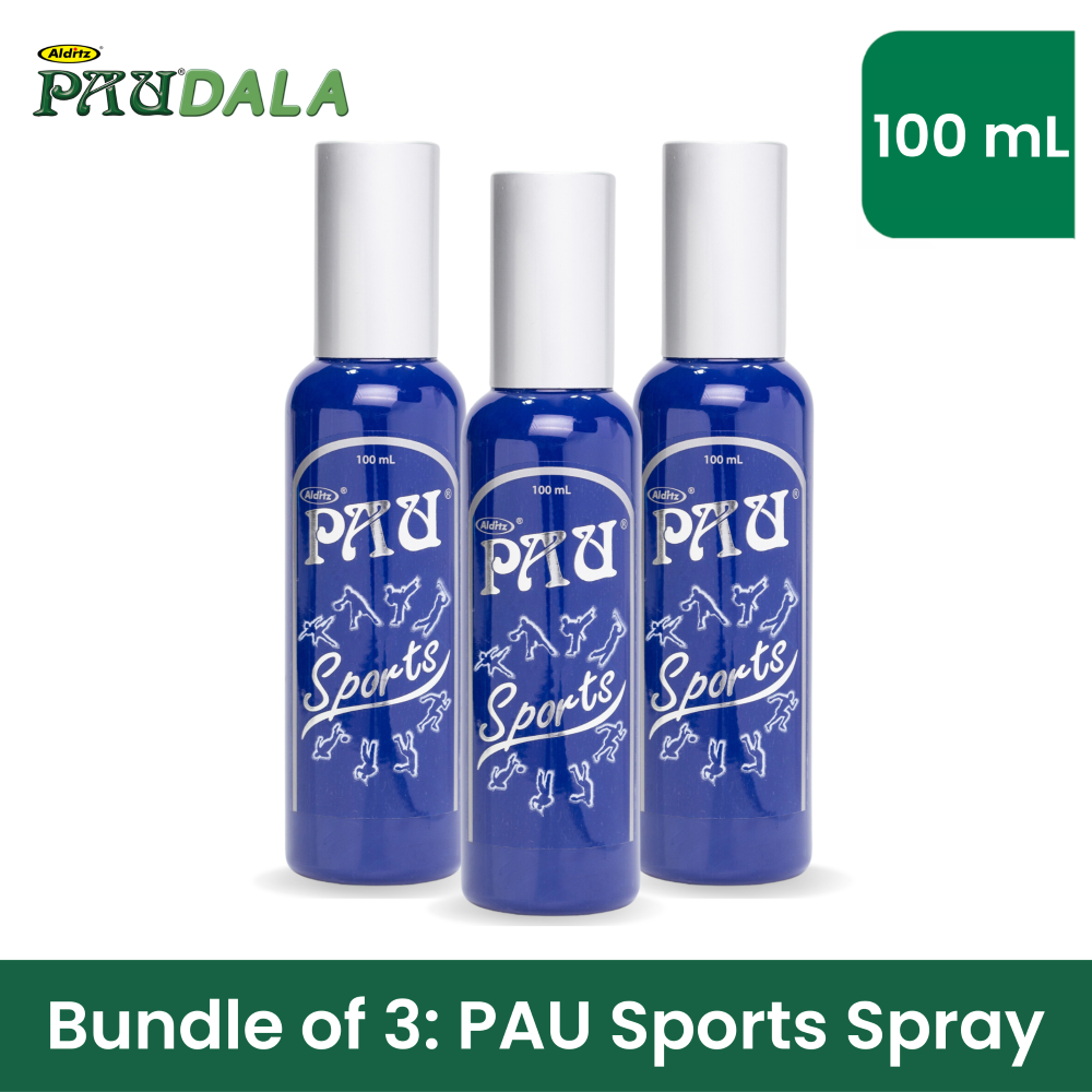 Bundle of 3: PAU Sports Muscle Spray 100 mL (Save ₱399) | Shopee ...