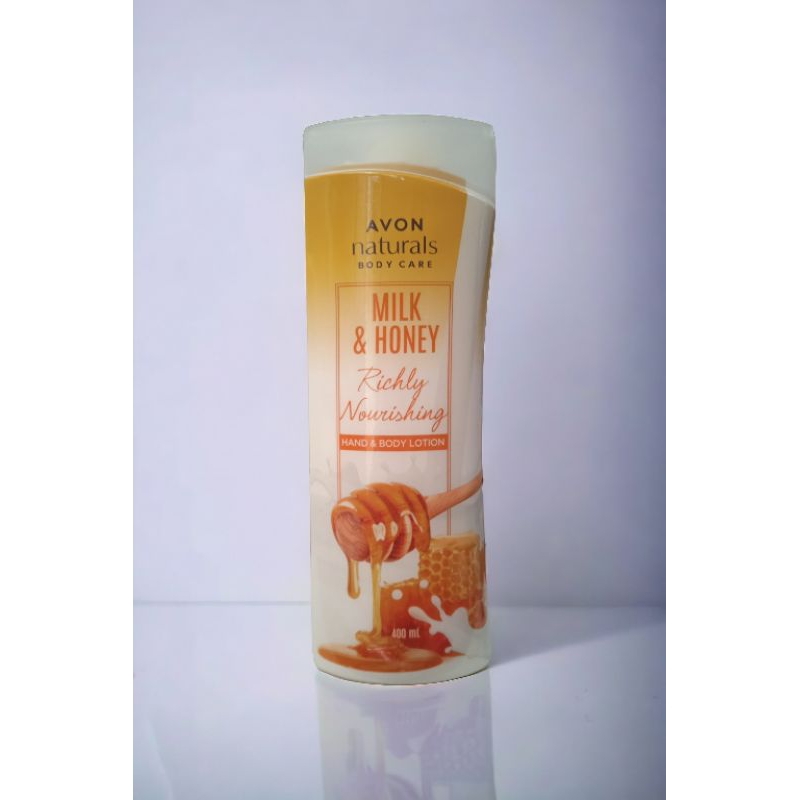 AVON NATURALS MILK &HONEY HAND & BODY LOTION 400ML | Shopee Philippines