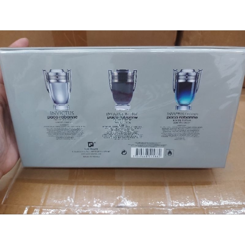 US TESTER INVICTUS PACO RABANNE 3IN1 SET | Shopee Philippines
