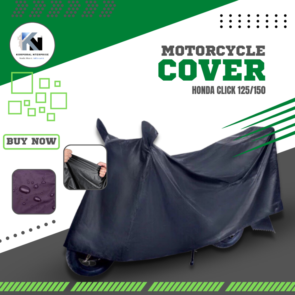 HONDA CLICK Waterproof Motorcycle Cover Maganda ang Quality at Hindi ...
