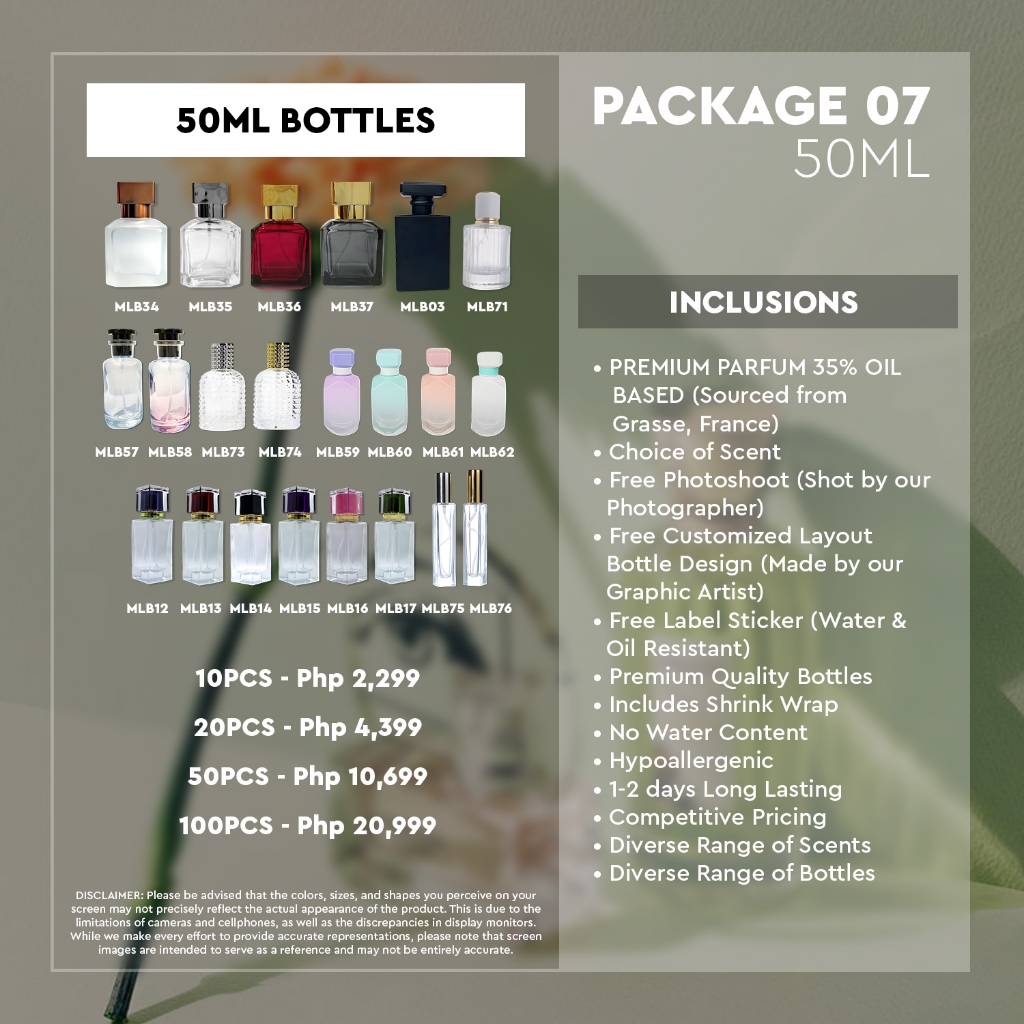 MAC LAB OFFICIAL - Package 07 (50ML) | Shopee Philippines