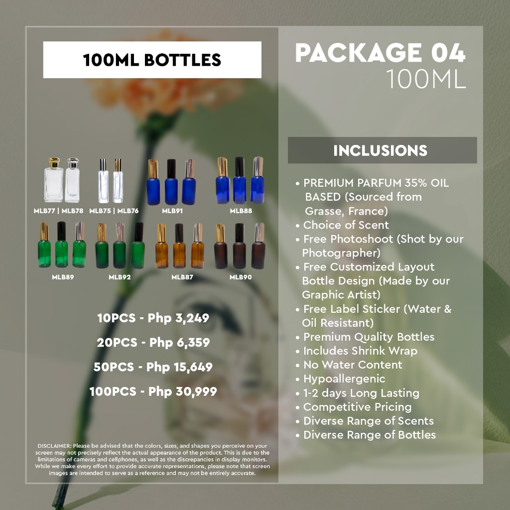 MAC LAB OFFICIAL - Package 04 (100ML) | Shopee Philippines