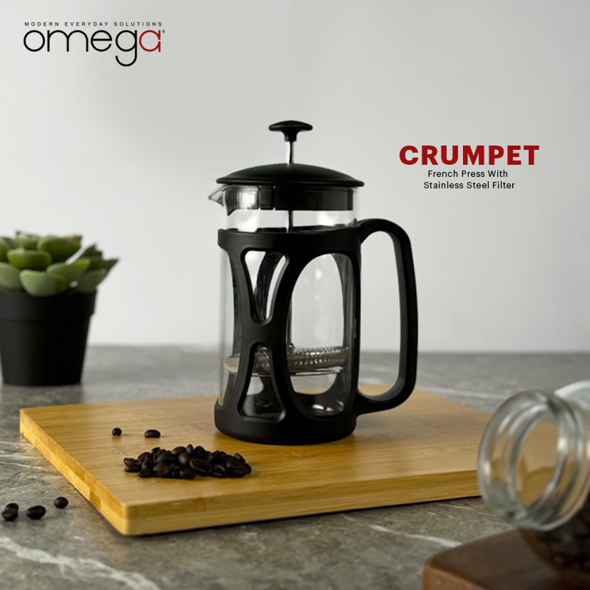 Omega Houseware Crumpet Coffee & Tea Maker French Press | Shopee ...