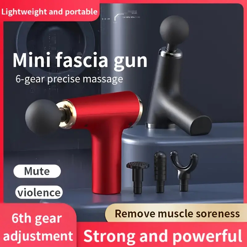 ACB Mini Massage Gun Muscle Relaxer Electric Fascia Gun Fitness ...