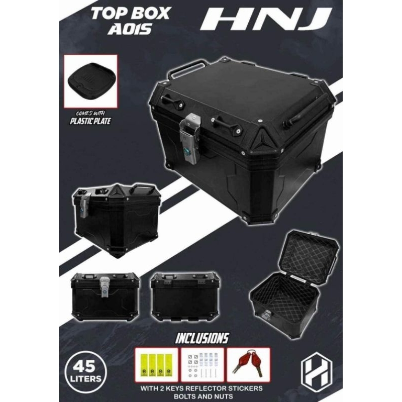 HNJ HARD PLASTIC TOP BOX | Shopee Philippines
