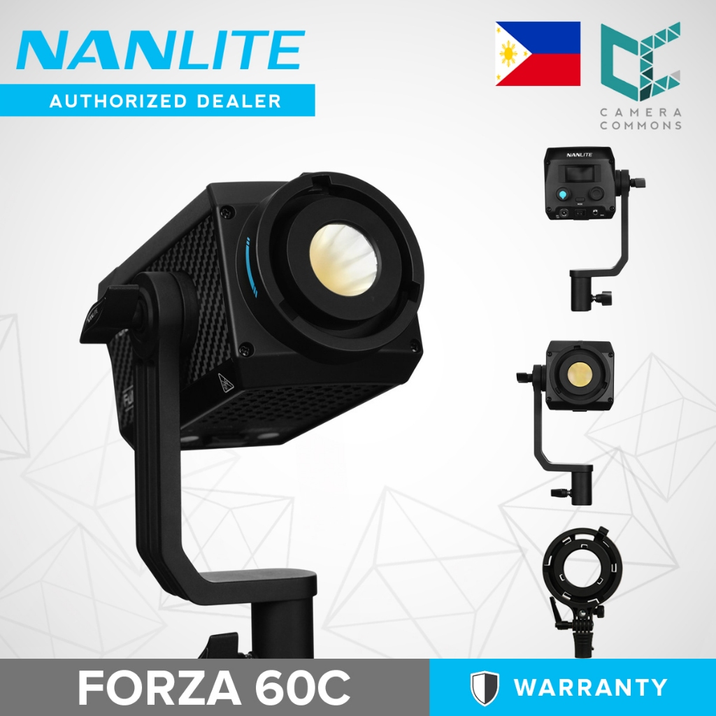 Nanlite Forza 60C RGB LED Monolight Photography Studio Lighting ...