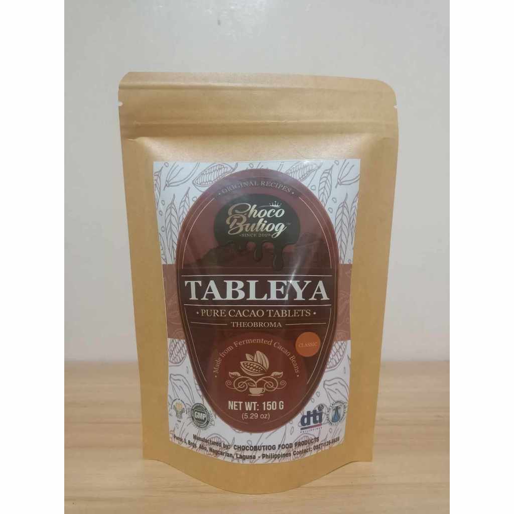 ChocoButiog Tableya Pure Classic (Theobroma) Cacao Hot Chocolate Drink ...