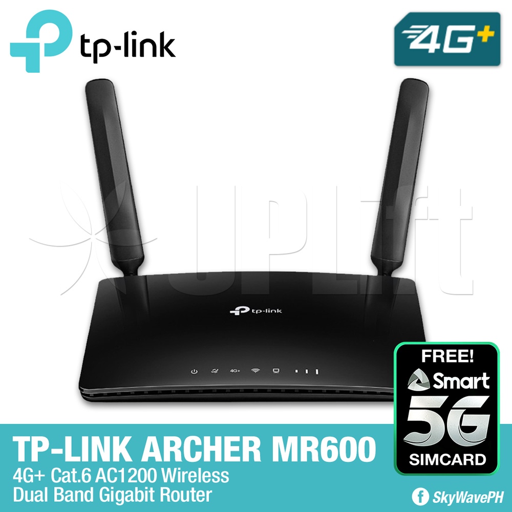 Archer MR600 4G+ Cat6-Class AC1200 Wireless Dual Band Gigabit Modem ...