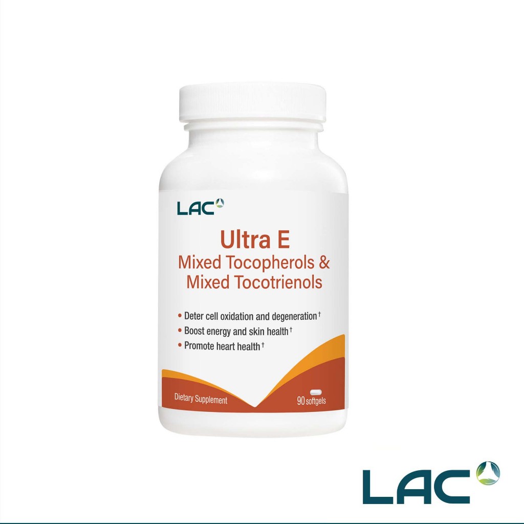LAC Vitamin E 400IU Mixed Tocopherols & Mixed Tocotrienols 90SG ...