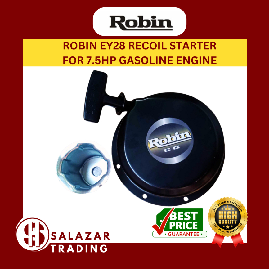 ROBIN EY28 RECOIL STARTER FOR 7.5HP GASOLINE ENGINE | Shopee Philippines