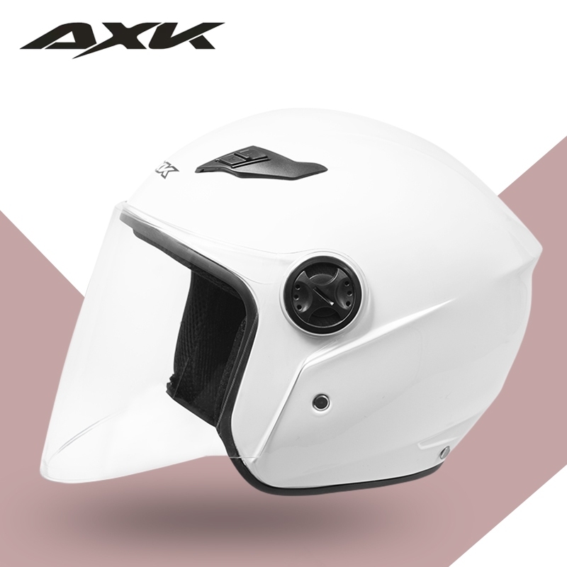AXK 888 half helmet motorcycle helmet bicycle helmet unisex | Shopee ...