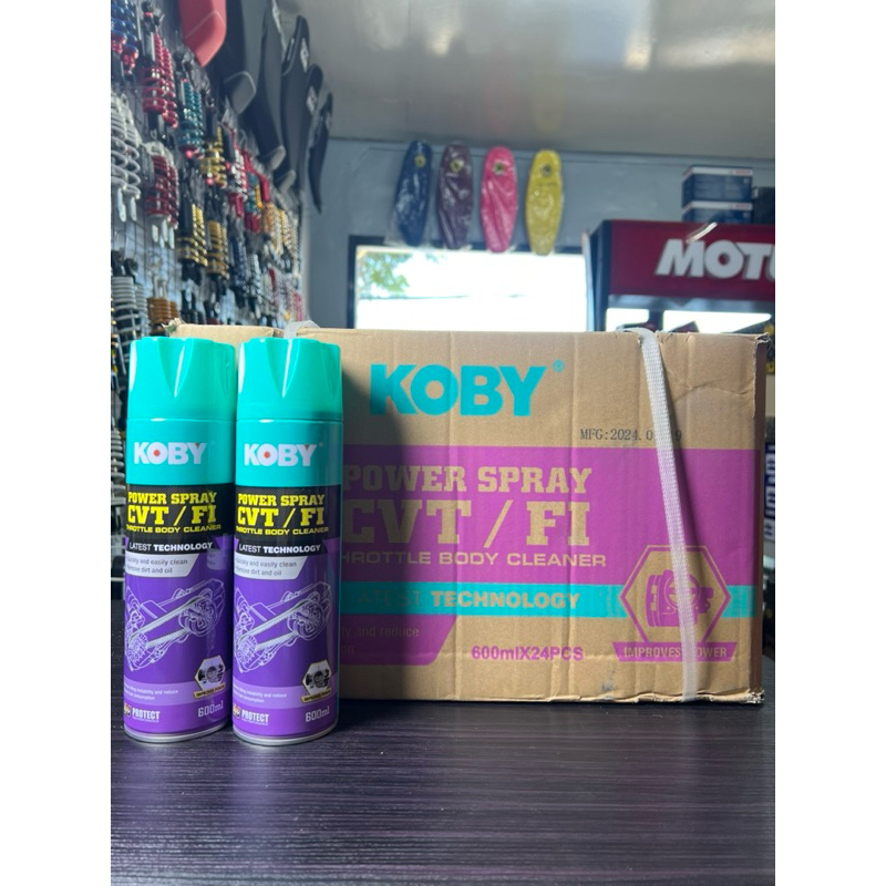 KOBY CVT CLEANER 600ML SOLD PER BOX 24PCS | Shopee Philippines