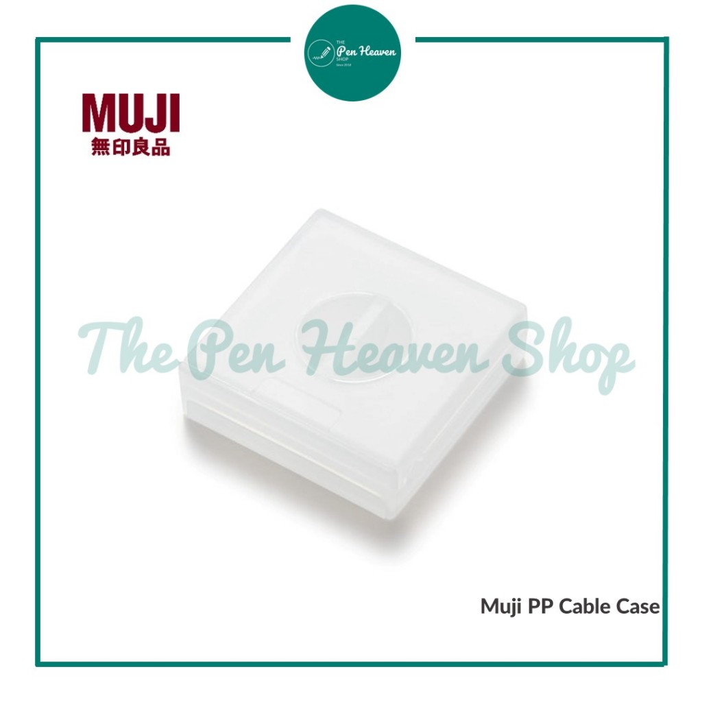Muji PP Cable Case (Authentic) | Shopee Philippines