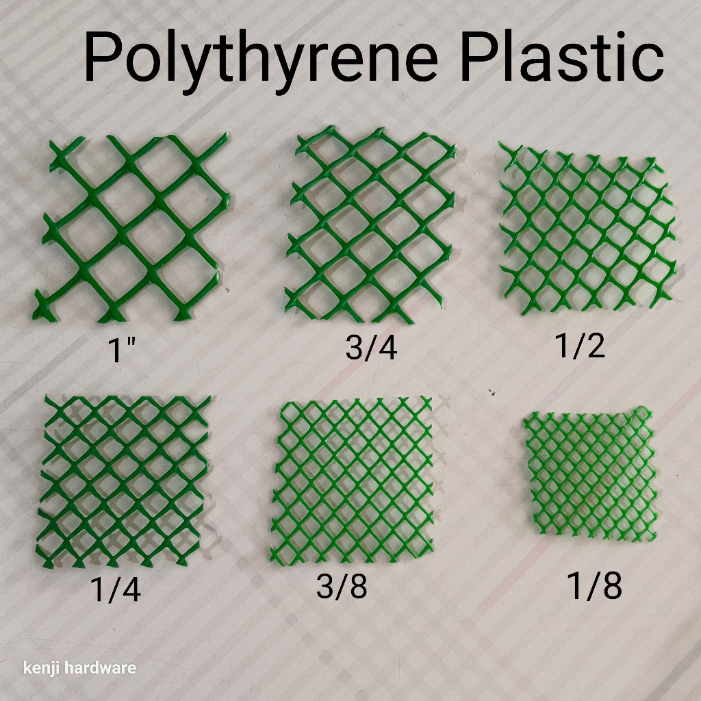 green plastic polyethylene screen net chicken fence | Shopee Philippines