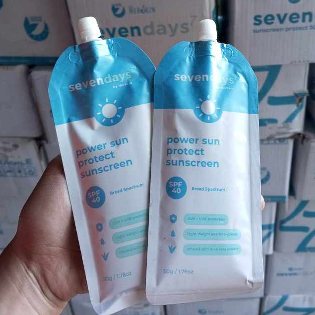 Sevendays Seven Days 7 Days Power Sun Protect Sunscreen | Shopee ...