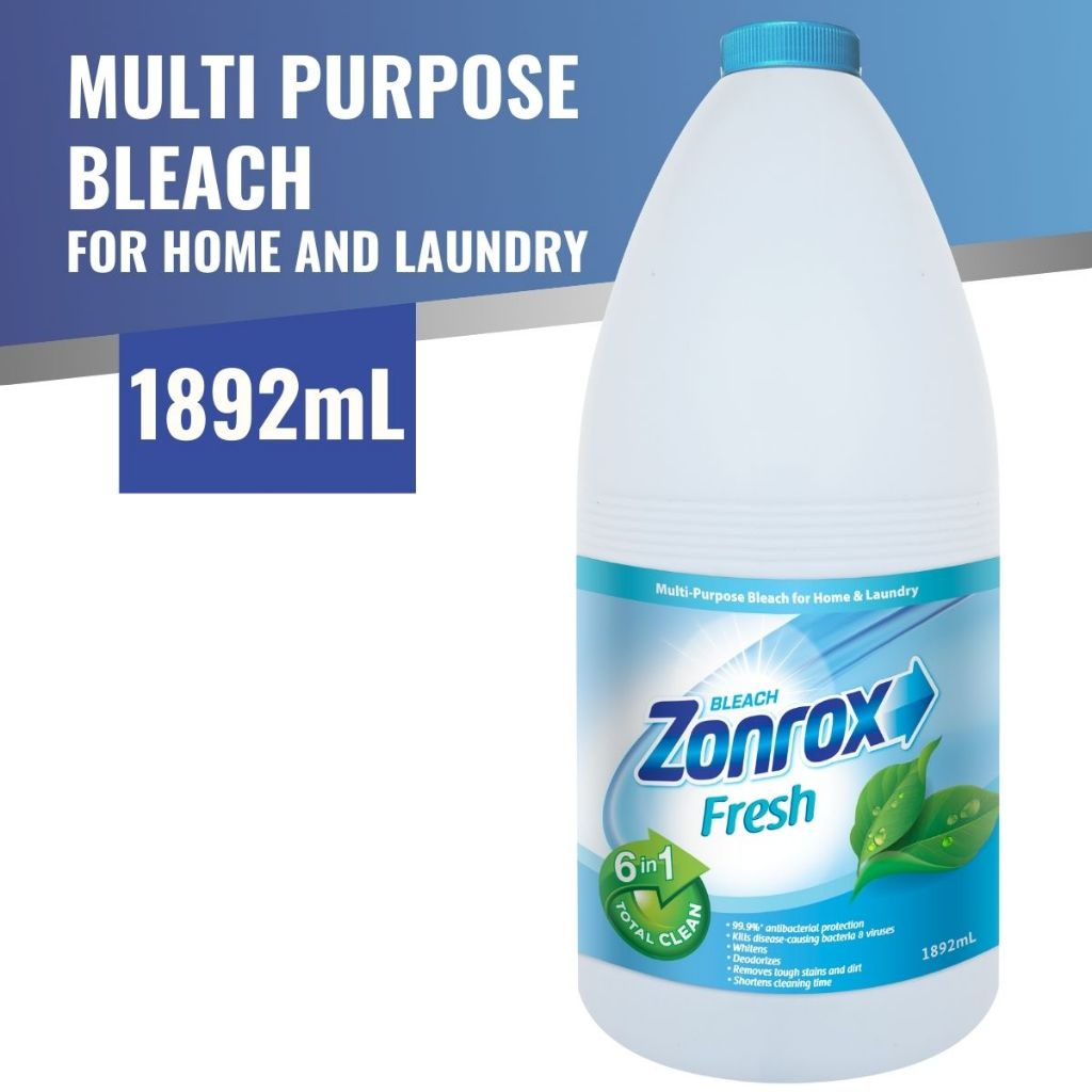 Zonrox Bleach Fresh 1892Ml | Shopee Philippines