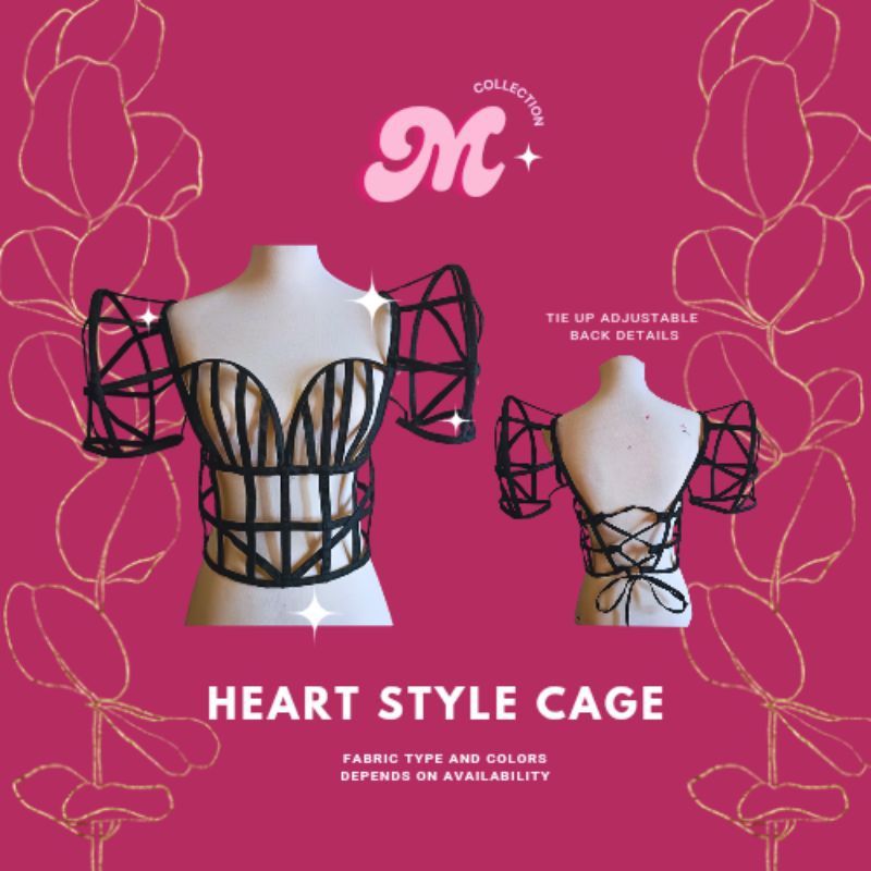 CAGE MODERN FILIPINIANA LINED OVER TOP (TOP ONLY) | Shopee Philippines