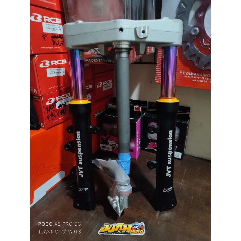 JVT FRONT Suspension Adjustable PreLoad 33MM [NMAX V1 V2] | Shopee Philippines