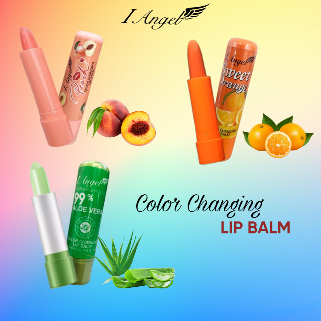 【Ninja_ph】I Angel Color Changing Lip Balm lipstick peach hydrating ...
