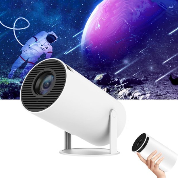 Android HY300 Portable Projector Ultra HD 1080P LCD Mini Projecter ...