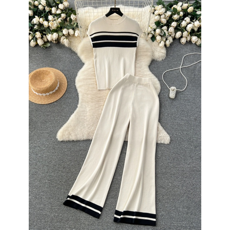 Only.Fashion Sleeveless Knitted Terno Pants#5509 | Shopee Philippines
