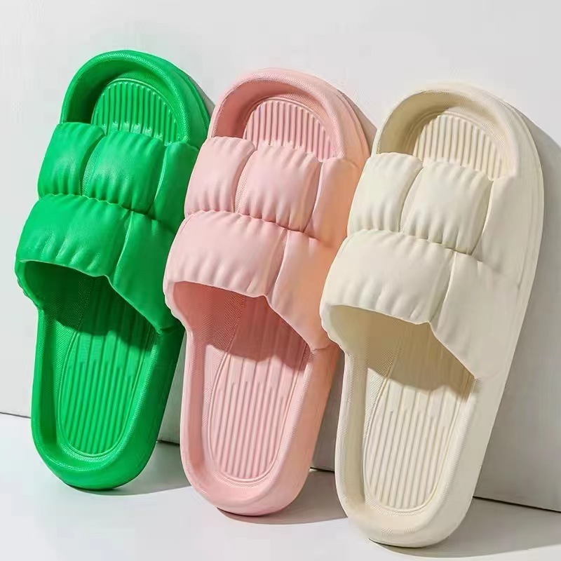 Indoor Home rubber comfortable slides slippers for women | Shopee ...