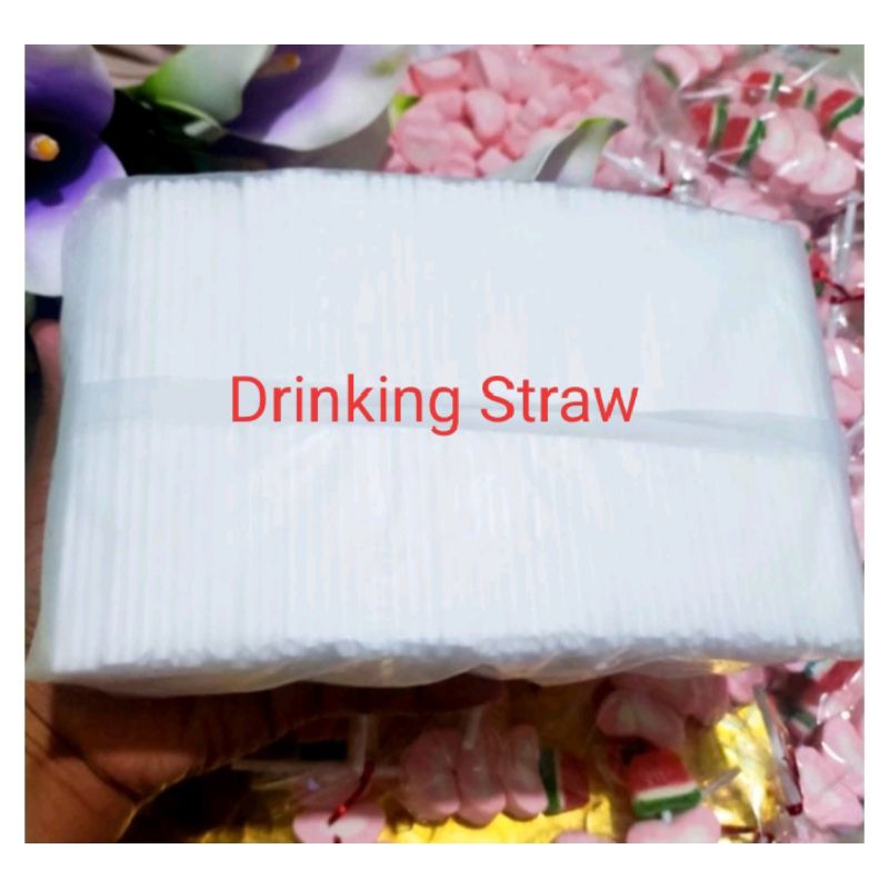 Drinking Straw 1/2kilo, approx 1,000 pcs | Shopee Philippines