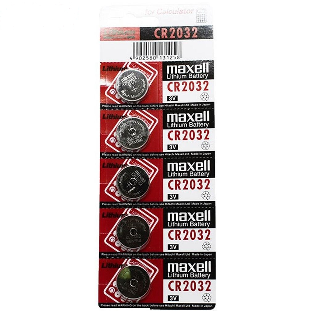BATTERY PACK MAXELL 3V CR2032 CR2016 CR2025 EXP -2028/29 BATTERIES 2016 / 2025 / 2032 | Shopee ...