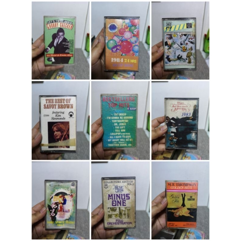 (W0-1) Random Collectibles Cassette Tapes | Shopee Philippines