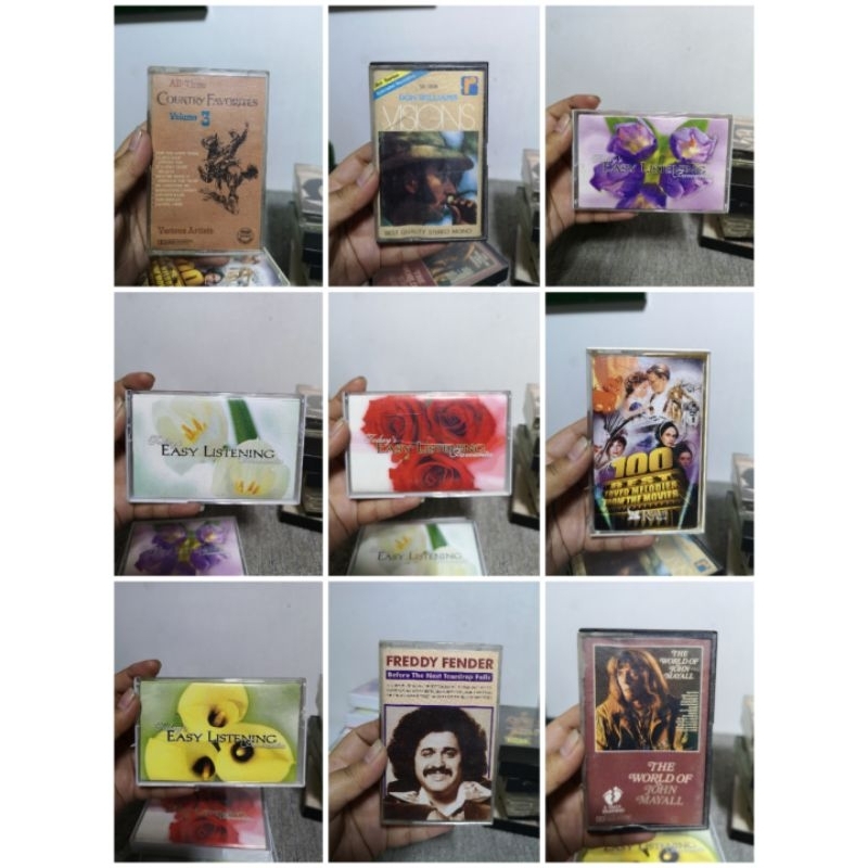 (W0-2) Random Collectibles Cassette Tapes | Shopee Philippines