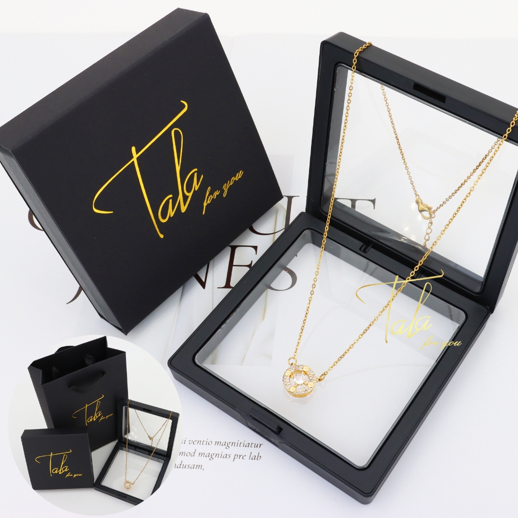 Tala for you Lucky Necklace 18k Gold Lucky Charm With Free Box & Bag ...