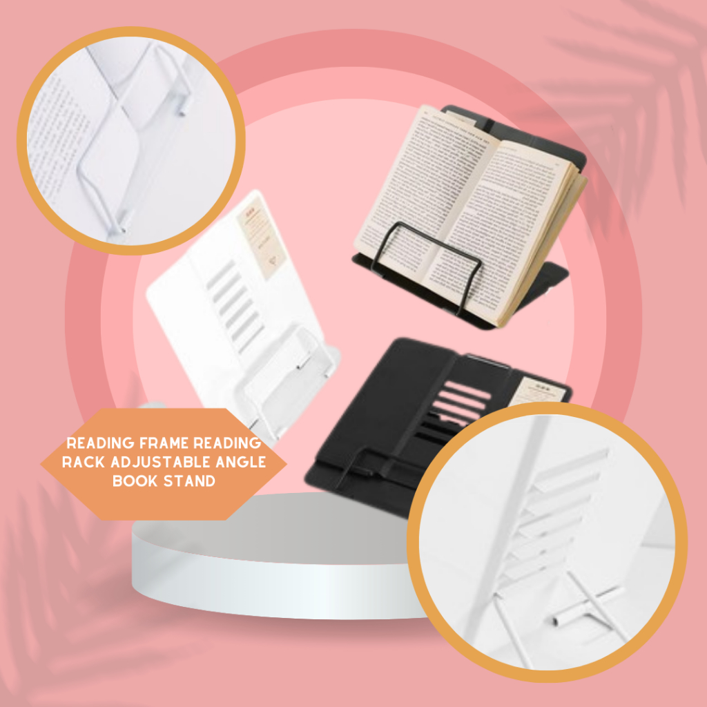 Reading Frame Reading Rack Adjustable Angle Book Stand | Shopee Philippines
