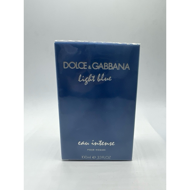 Original Dolce & Gabbana Light Blue Intense for Men 100ml EDP | Shopee ...