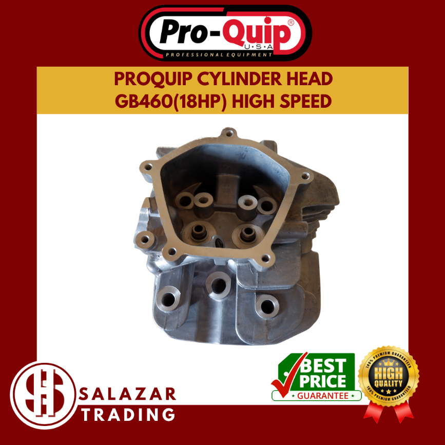PROQUIP CYLINDER HEAD GB460 (18HP) HIGH SPEED GASOLINE ENGINE | Shopee ...