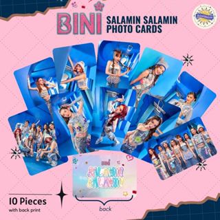 BINI Jollibini Jollibee X Bini laminated photocards photo card blooms ...