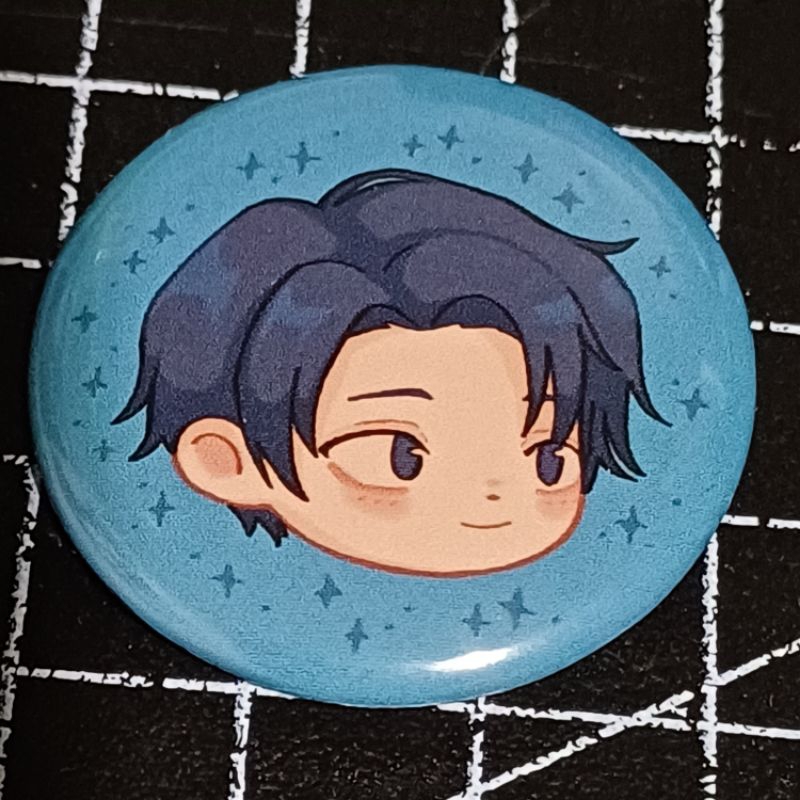 Jujutsu Kaisen - Button Pins 1.25" (JJK Gojo, Geto, Megumi, Choso, Yuji ...