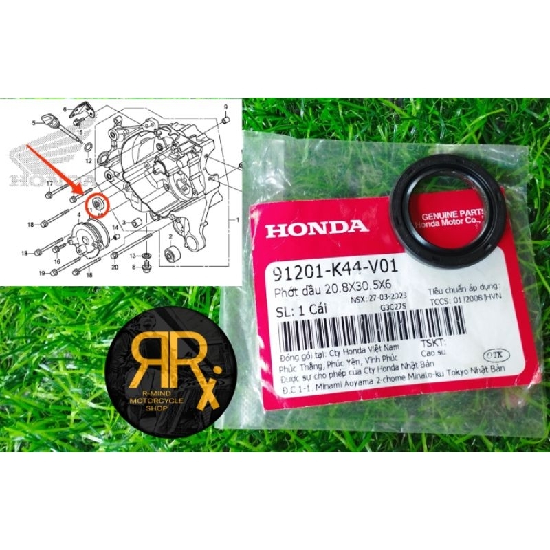 GENUINE MAGNETO ( STATOR ) OIL SEAL BEAT FI - GENIO | Shopee Philippines