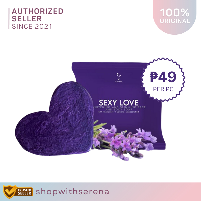 Saskin Sexy Love Whitening Face and Body Soap 70g, Whitening, Anti ...