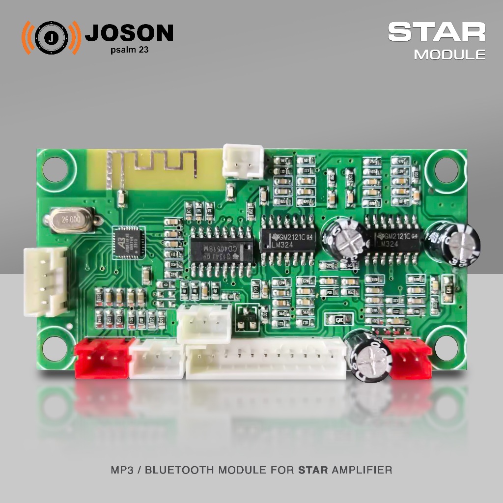 Joson MP3/Bluetooth Module Board for STAR Amplifier | Shopee Philippines